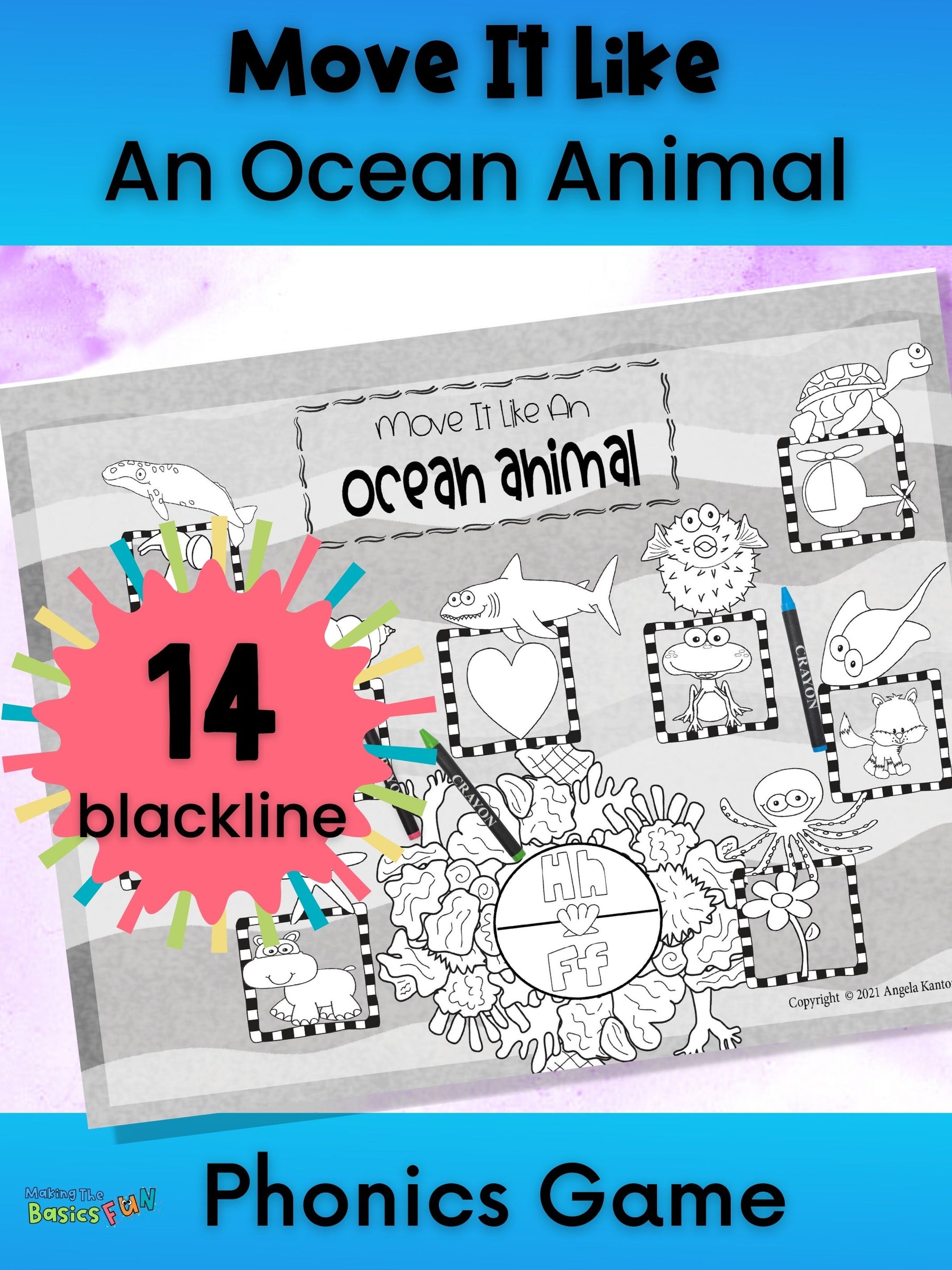 Phonics - Initial Sound -Move It Like An Ocean Animal – Making The ...