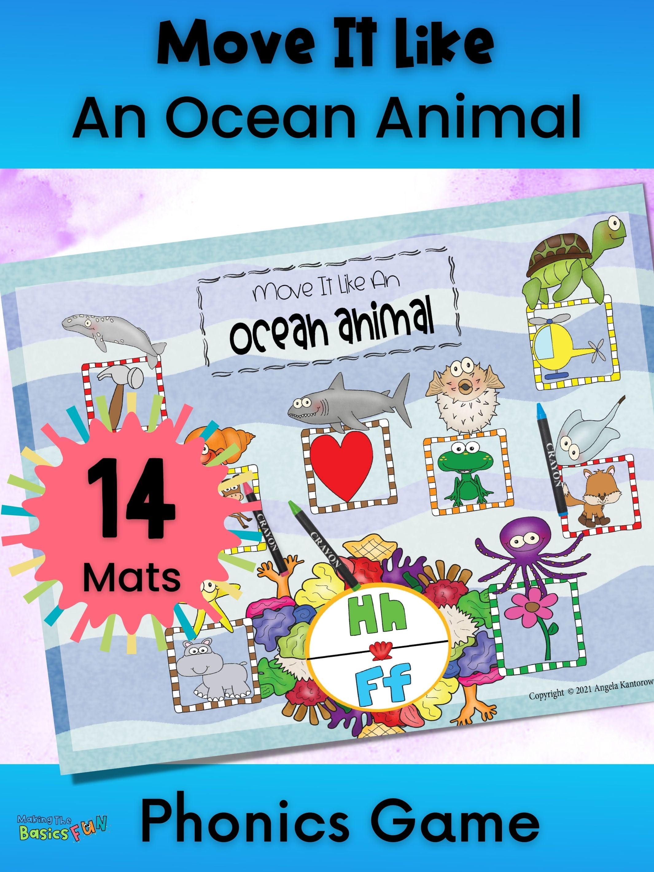 Phonics - Initial Sound -Move It Like An Ocean Animal – Making The ...